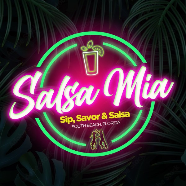 Sip & Salsa Lessons Night. Best things to do in Miami | Salsa Mia